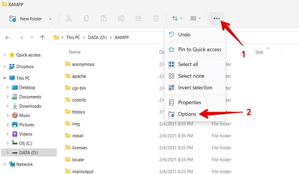 H ng D n C ch Hi n C c File n Tr n Windows 11